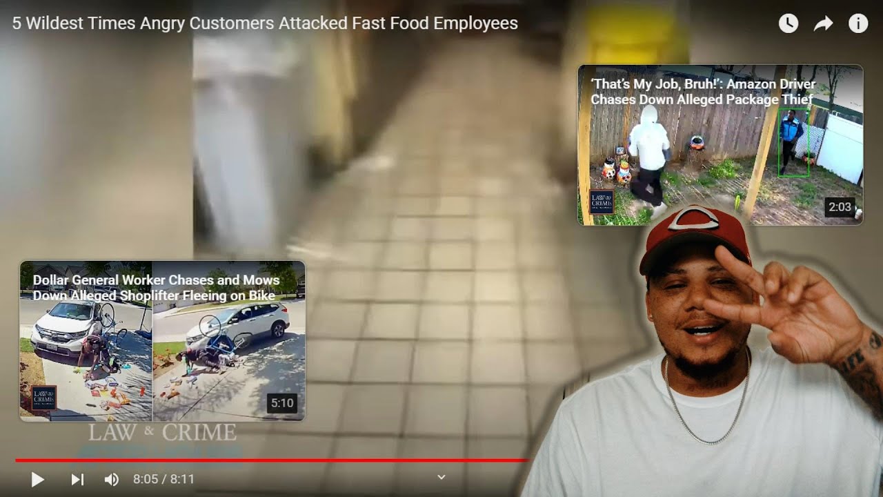 ANGRY FAST FOOD CUSTOMERS! HE WANTED HIS SANDWICH! - YouTube
