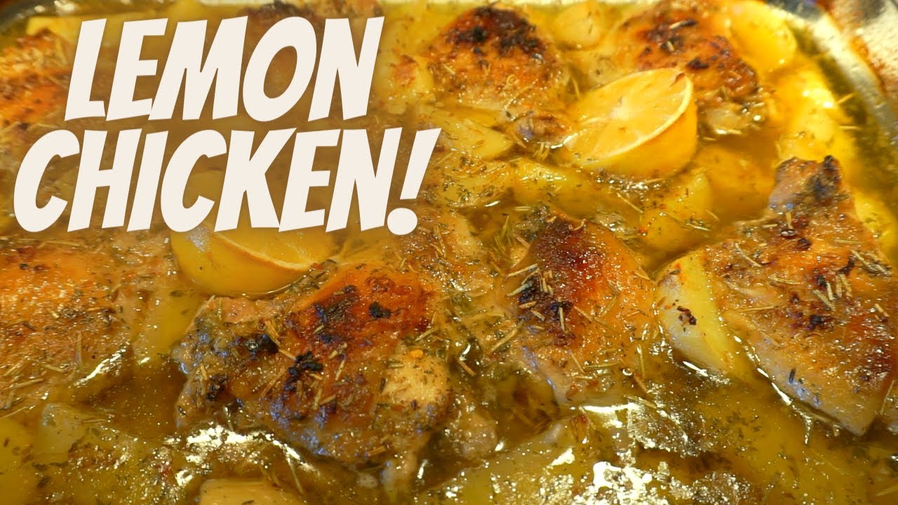 Easy and Quick Baked Lemon Chicken Recipe | How to Make Deliciously ...