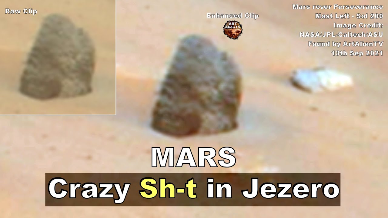 MARS Perseverance - Crazy Sh-t in Jezero Crater - ArtAlienTV - YouTube