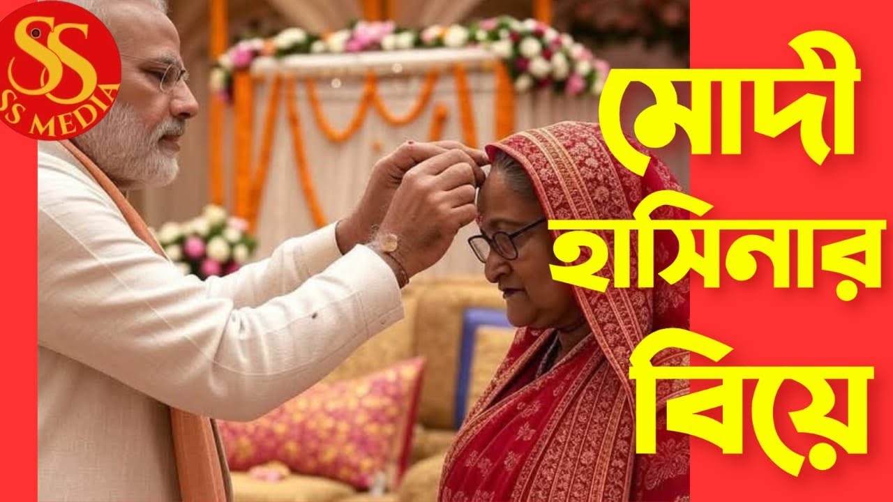 Modi Hasina Wedding: বাংলাদেশীরা মোদি হাসিনার বিয়েই দিয়ে দিল #ss # ...