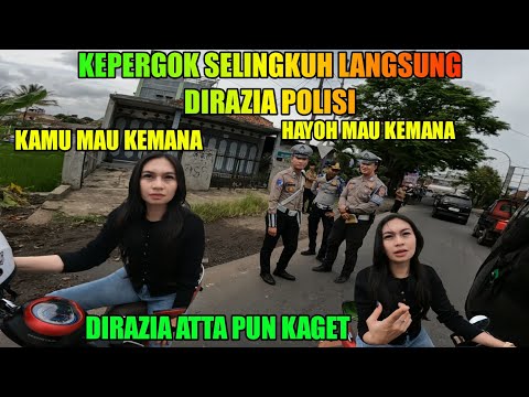 DIRAZIA P0LISI SAAT KEPERGOK ATTA SELINGKUH