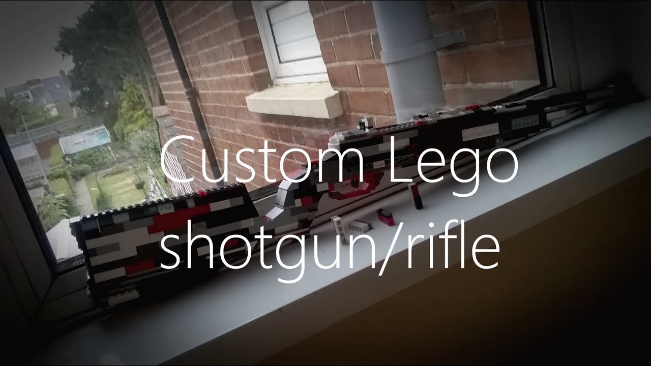 custom lego shell ejecting shotgun/rifle - YouTube