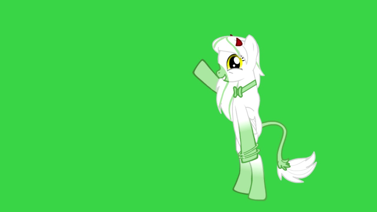 Maggie Waving Greenscreen animation test - YouTube