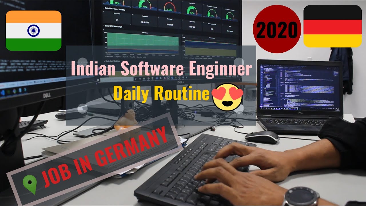Life of Indian Software Engineer in Germany | Job in Germany | Daily ...