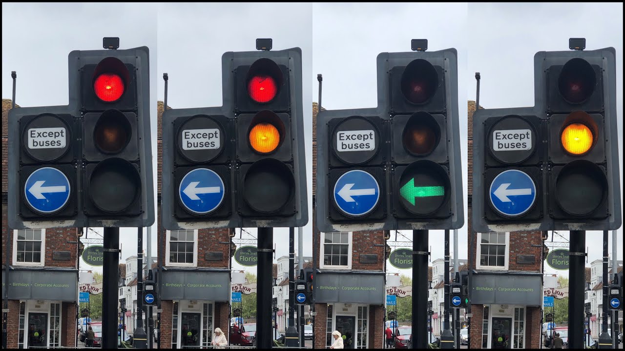 Salisbury: Brown Street J/O Milford Street, Microsense Traffic Lights ...