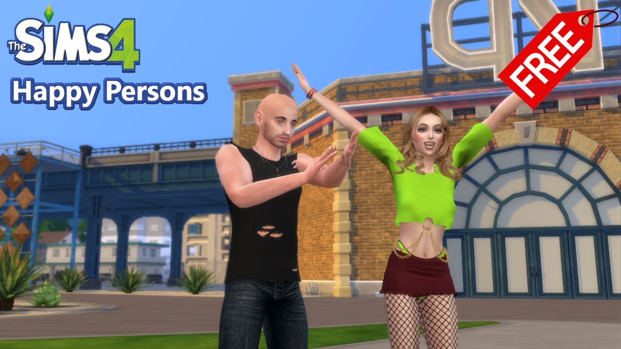 The Sims 4 Happy Persons Animations - Free Download - YouTube