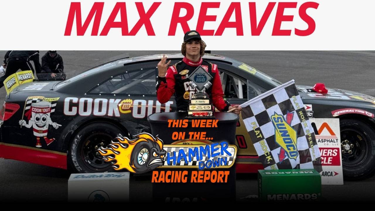 Undefeated ARCA Menards East Driver Max Reaves - YouTube