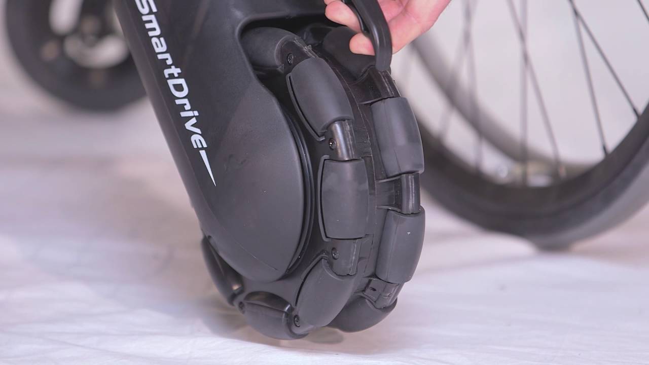 MAX Mobility SmartDrive MX2 - Anschubschiebehilfe - YouTube