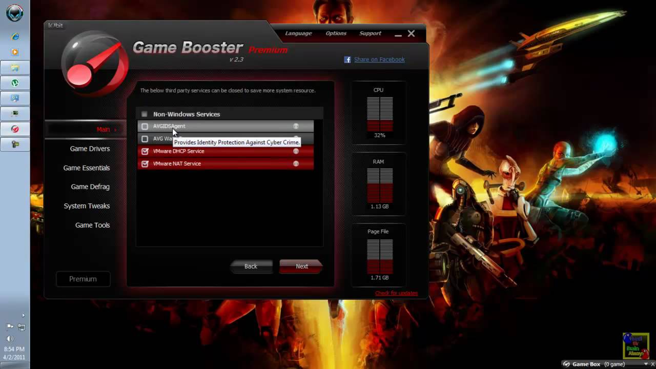 Gamebooster 2.3 - Optimizing your PC Performance for Gaming - YouTube