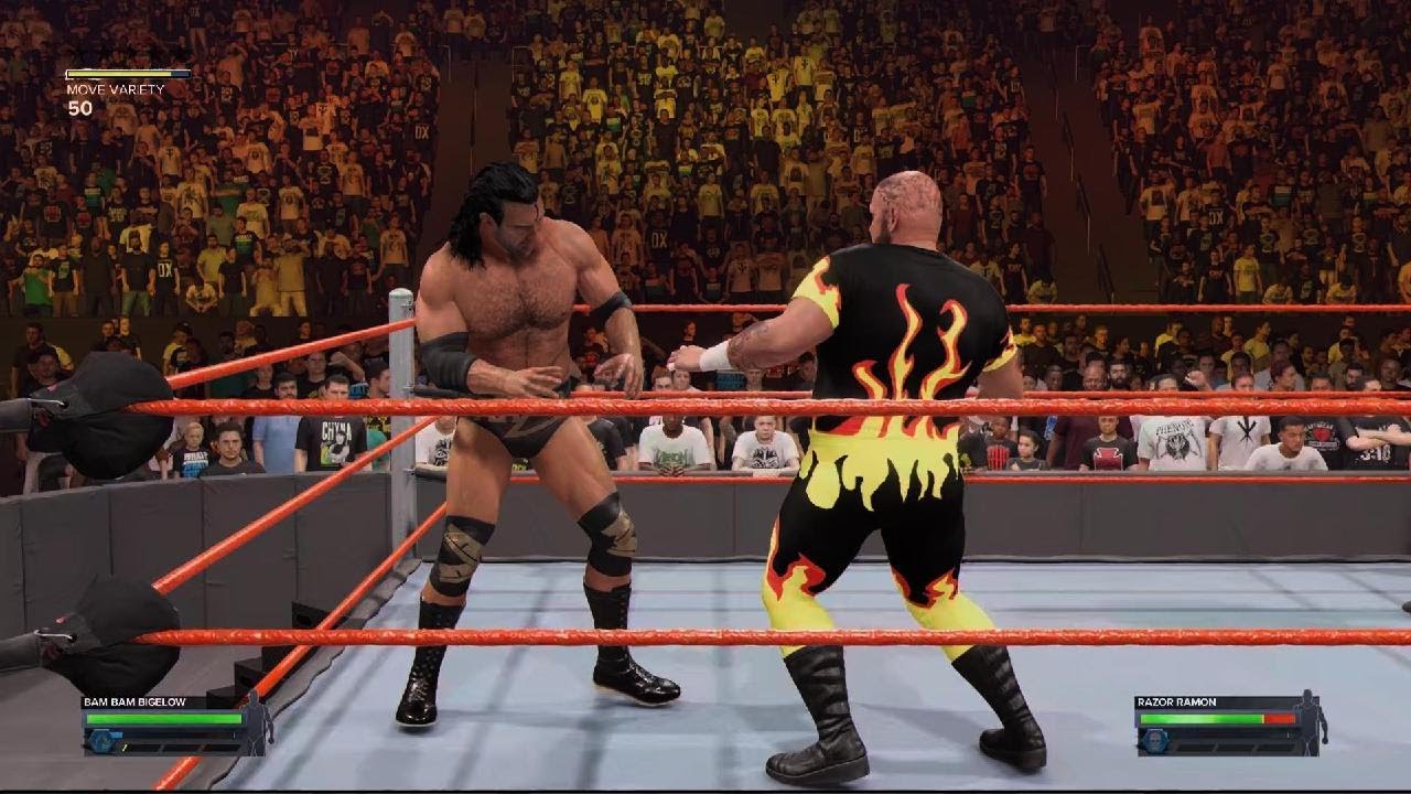 WWE 2K24 BAM BAM BIGELOW VS RAZOR RAMON #WWE #PLAYSTATION5 #GAMEPLAY # ...