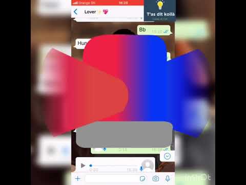 Scandale🚨 audio 8minute - discussion thiagua sur whatsapp thiey li