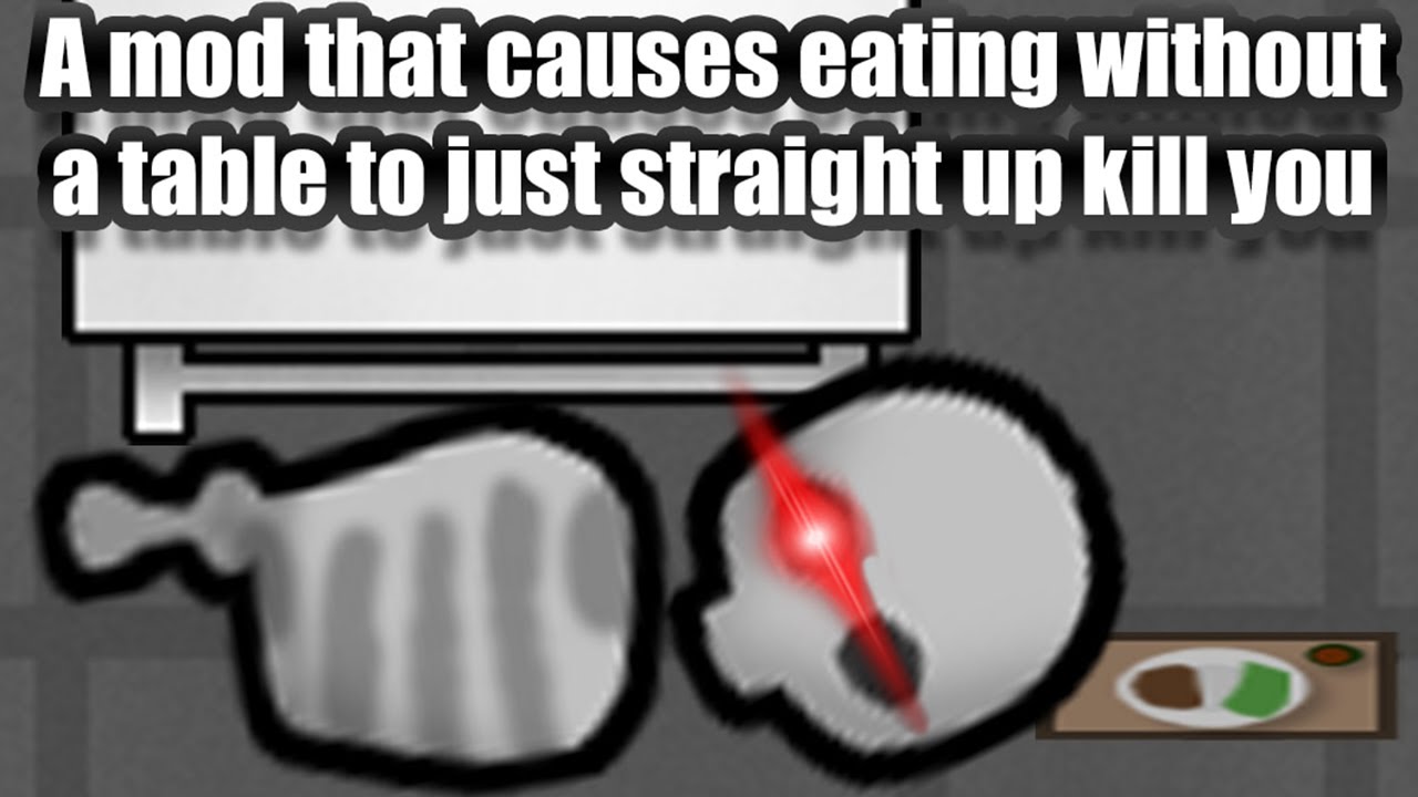 Can 100 Colonists survive Eating Without a Table in RimWorld? - YouTube