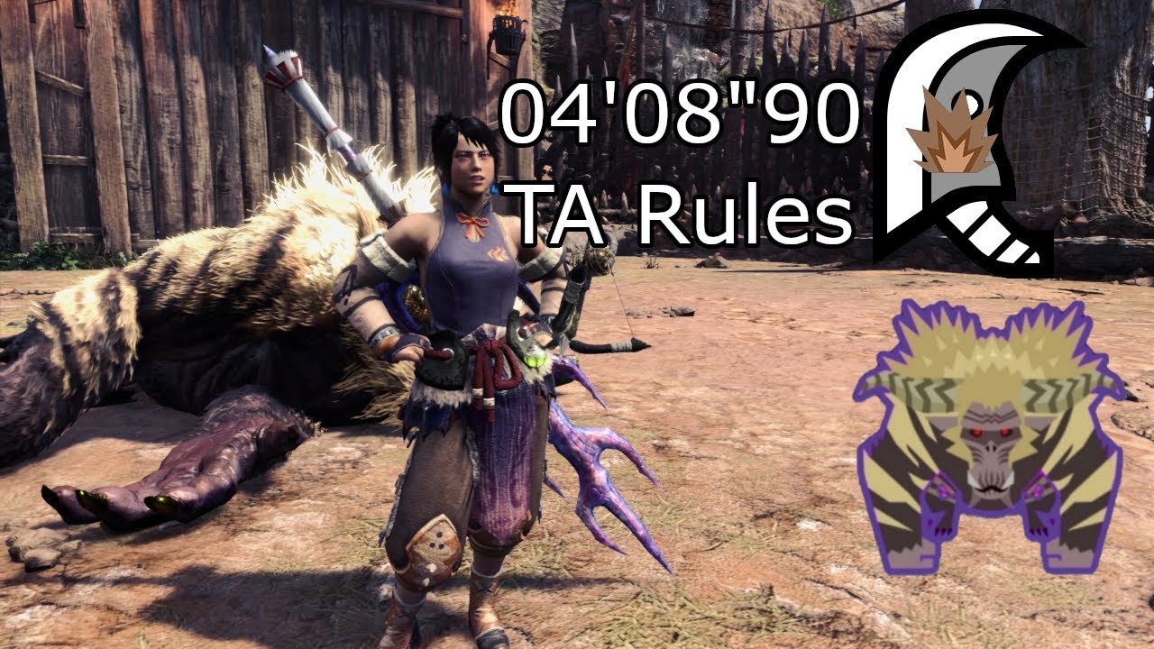 MHW:I Tempered Furious Rajang - Mew are Number One! | Great Sword [04 ...