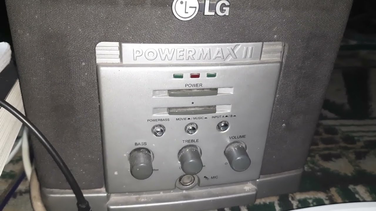 Review Sound active Pemakaian 2 tahun. LG Powermax 2 - YouTube