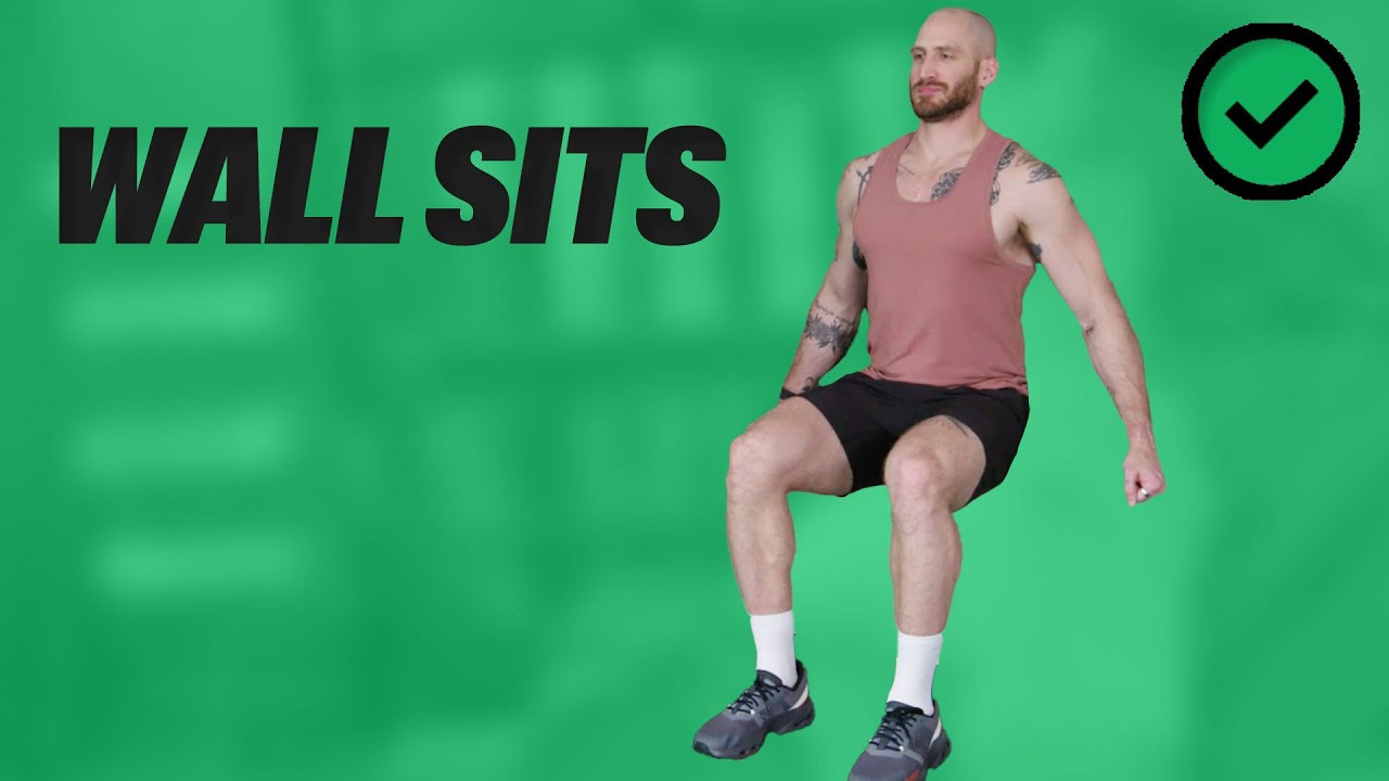 How to Use Wall Squats to Build Stronger Legs| Form Check | Men’s ...