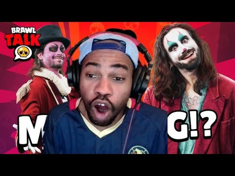Brawl Stars: Brawl Talk - MEGA PIG, Spider Brawler, and BIZARRE Skins! Reaction