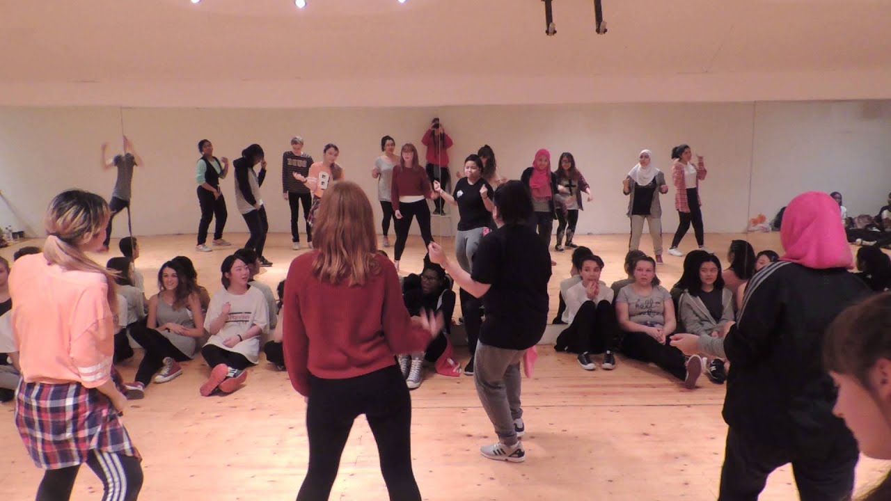 LKD Class - Group dancing to B1A4 "Sweet Girl" - YouTube