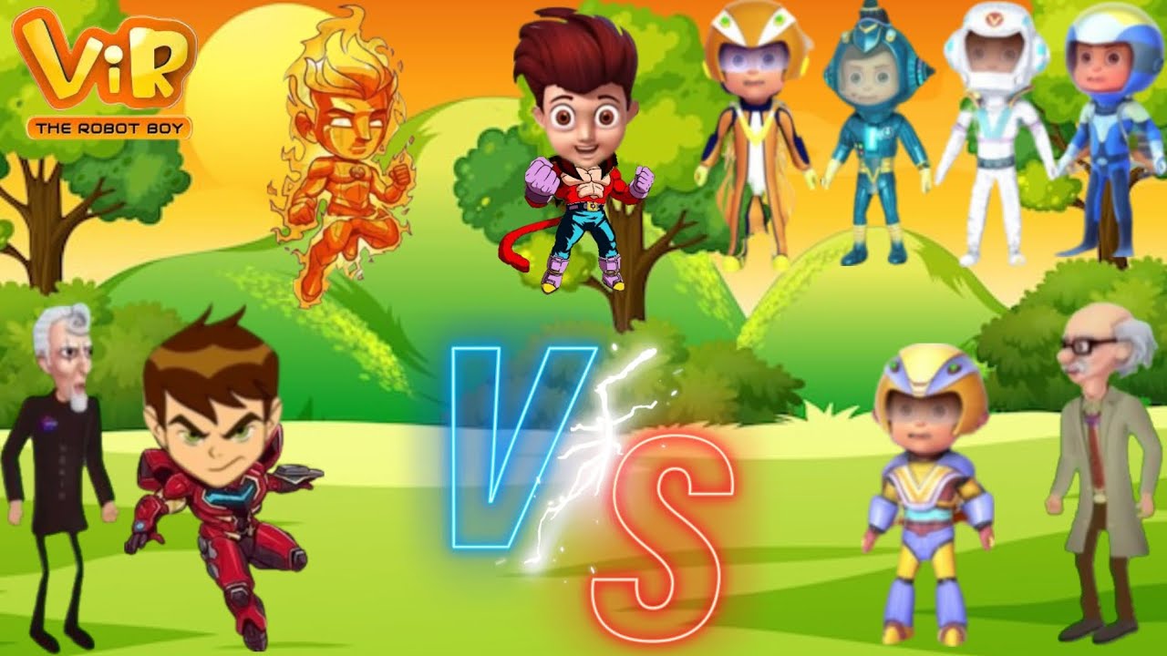 ben ten cartoon | vir the robot boy | vir cartoon | roboboy suit on ...