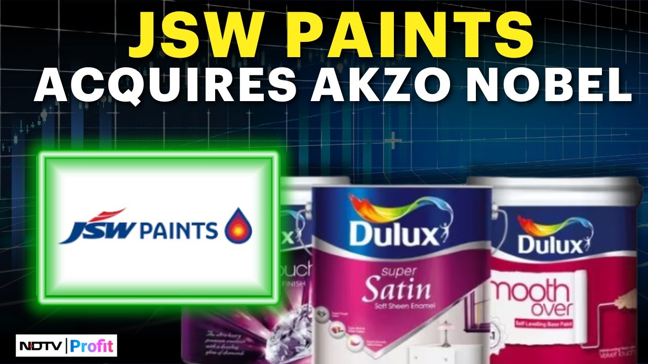 JSW Paints To Acquire Akzo Nobel | JSW Paints To Acquire 74.76% Stake ...