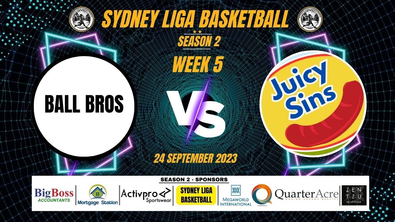 SLB Season 2 (Week 5) - Ball Bros vs Juicy Sins - YouTube