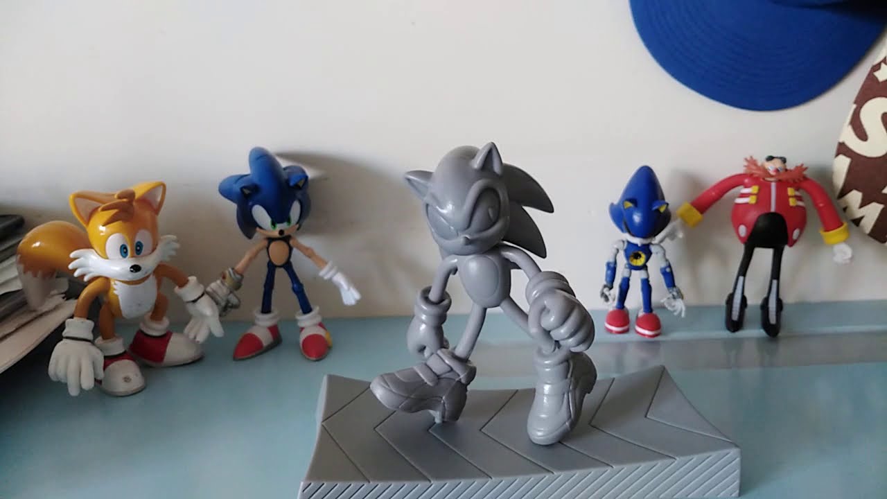 Sonic Adventure 2 Prototype Bendable Figure Showcase - YouTube