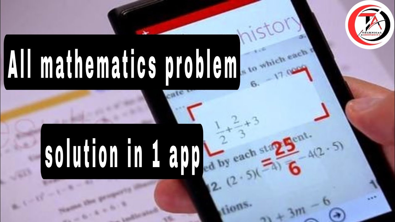 Maths Solution App | Maths questions Solved Apps | mathematics all ...