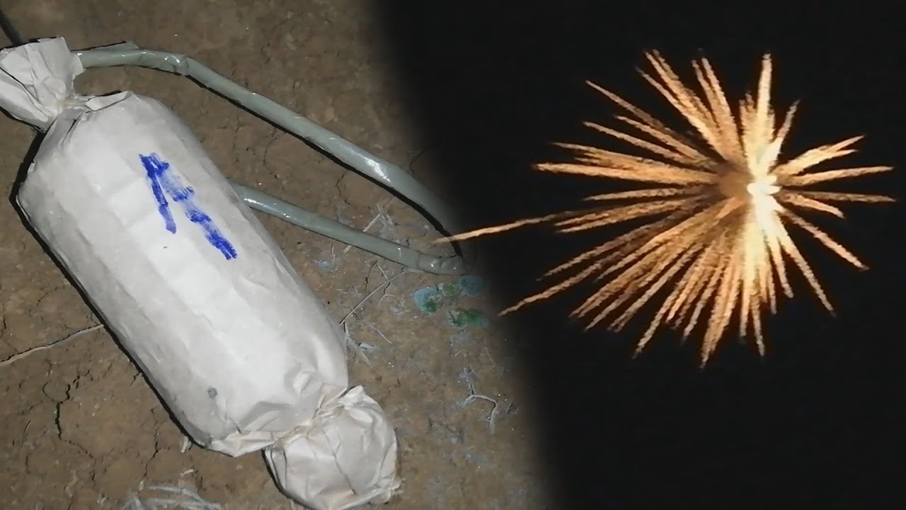 3'' Firework Shell with FAST BURNING STARS (BP based) // no booster ...
