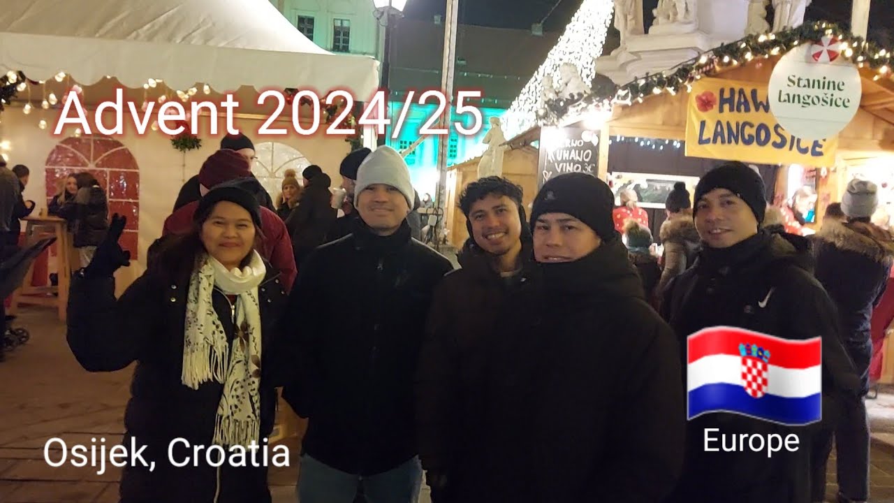 Osijek Advent 2024/25 / Osijek, Croatia 🇭🇷 Europe @ginnicah - YouTube