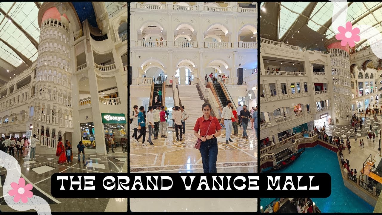 "Exploring the Grand Venice Mall for the First Time! 😍🛍️ # ...
