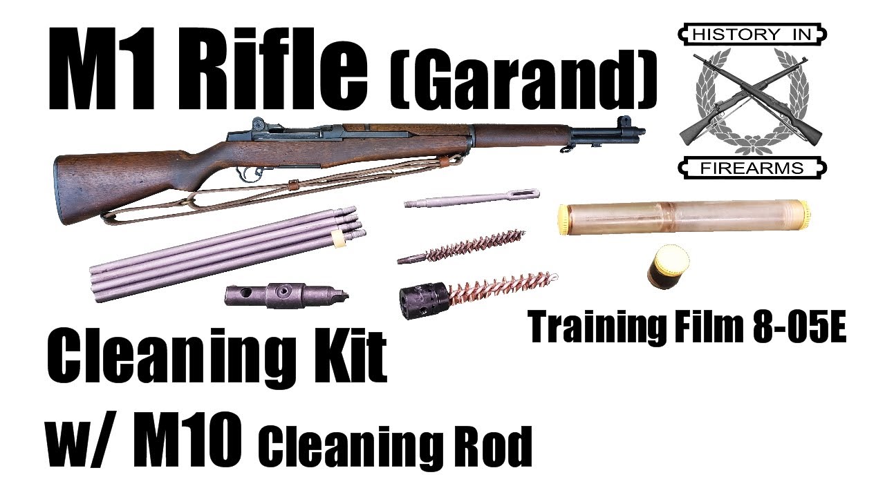 M1 Rifle (Garand) Cleaning Kit, M10 (TF 8-05E) - YouTube