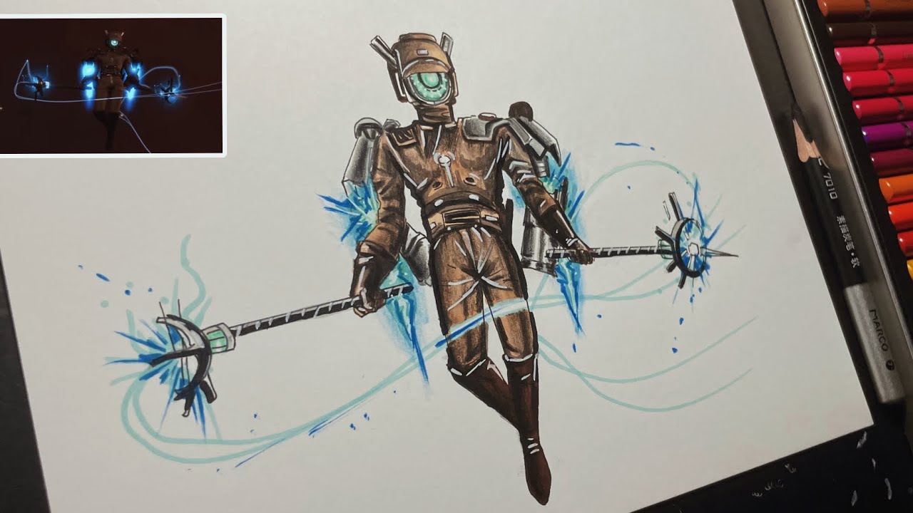 How to draw new strider camera \ drawing camerawoman upgrade in Skibdi ...