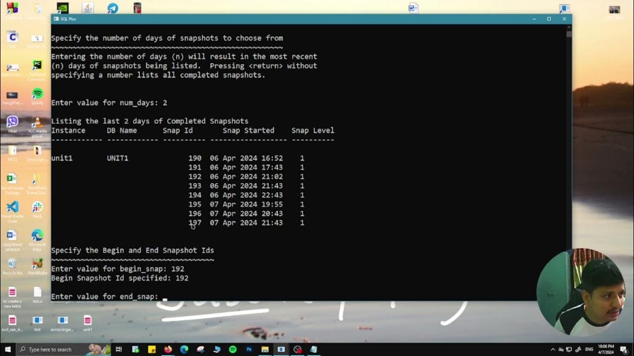 Automatic Workload Repository in Oracle. - YouTube