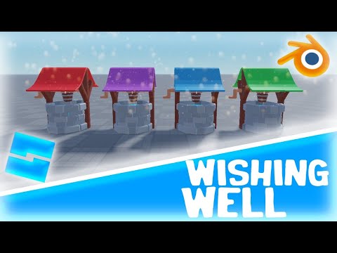 How To Model A Wishing Well | Blender + Roblox - YouTube