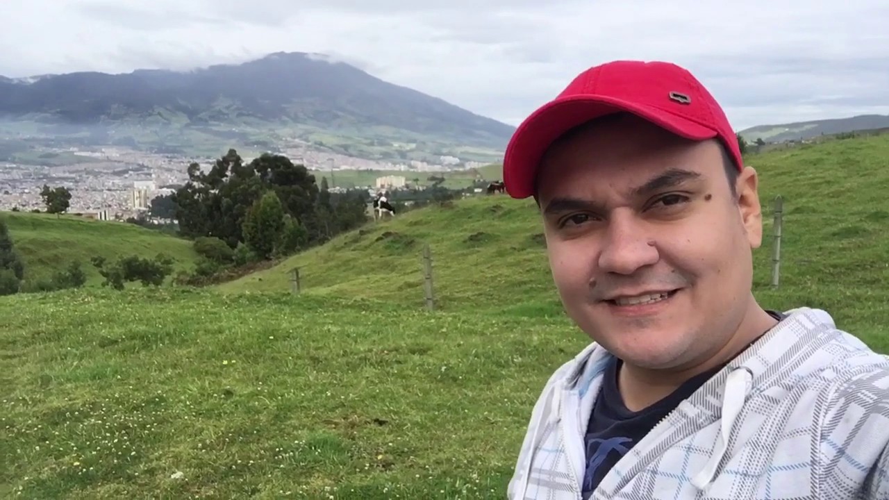 Vista de Pasto y el Volcán Galeras! - YouTube