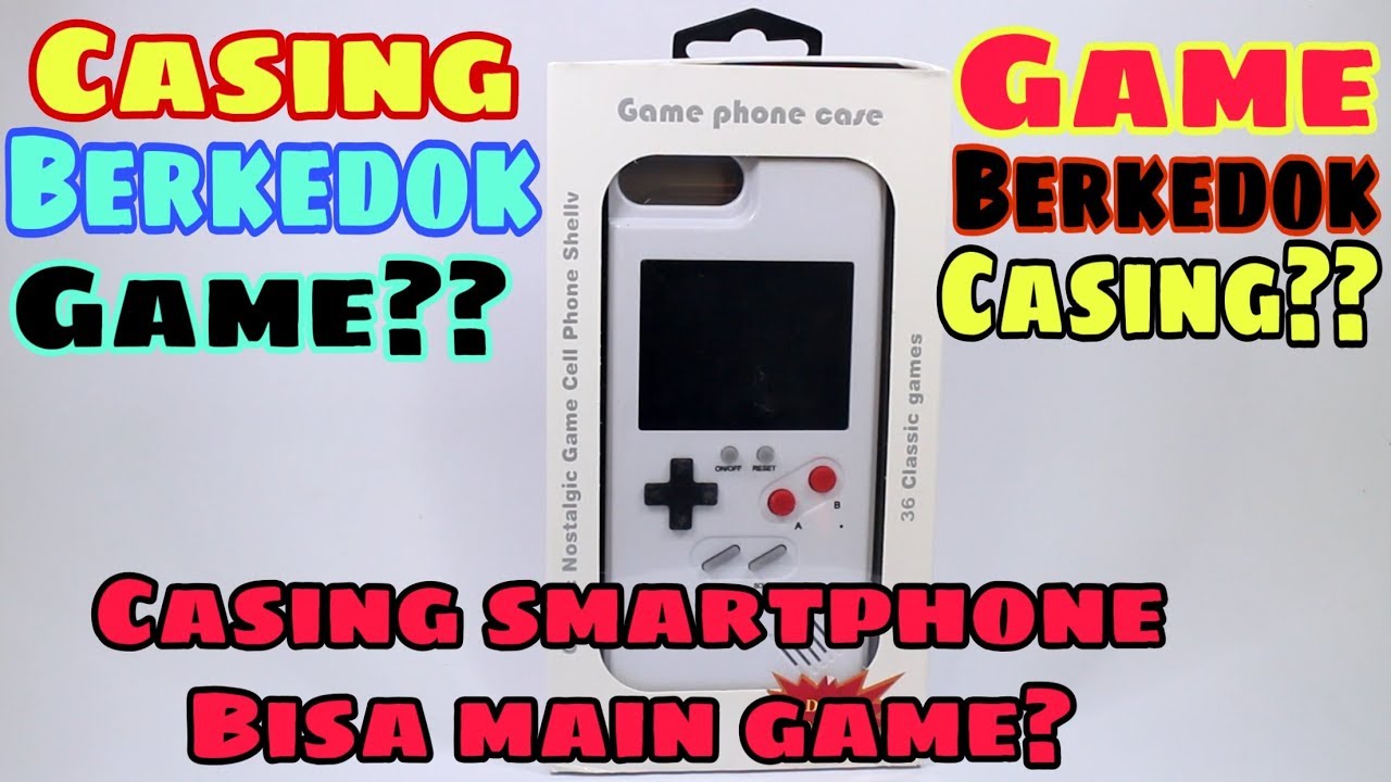gameboy smartphone case | game phone case review - YouTube