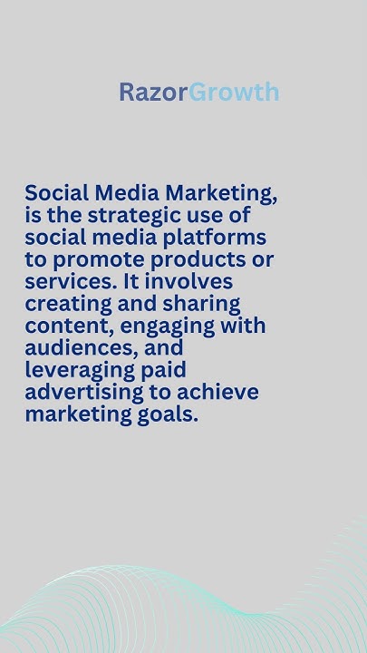 SMM Full Form | SMM Stands for Social Media Marketing | Razor Growth - YouTube