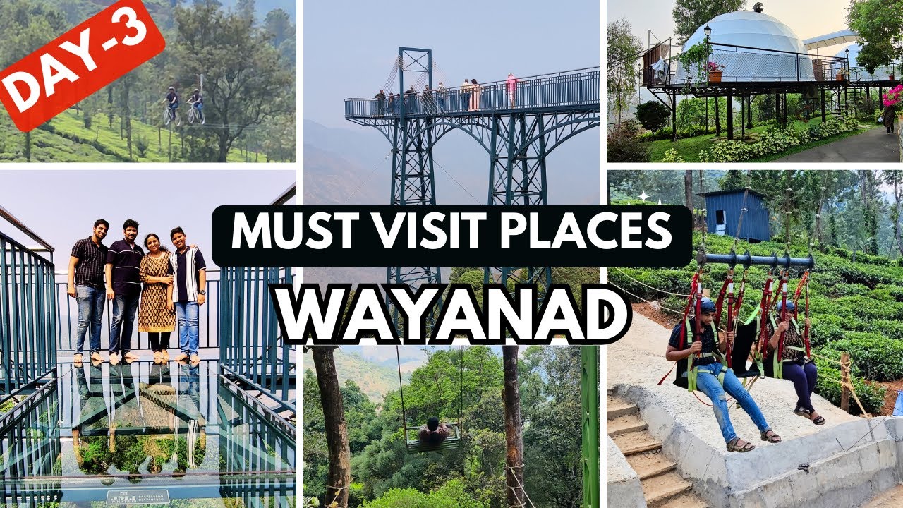 Day 3 - 900 Kandi Wayanad | Attamala Glass Bridge Wayanad | Longest ...