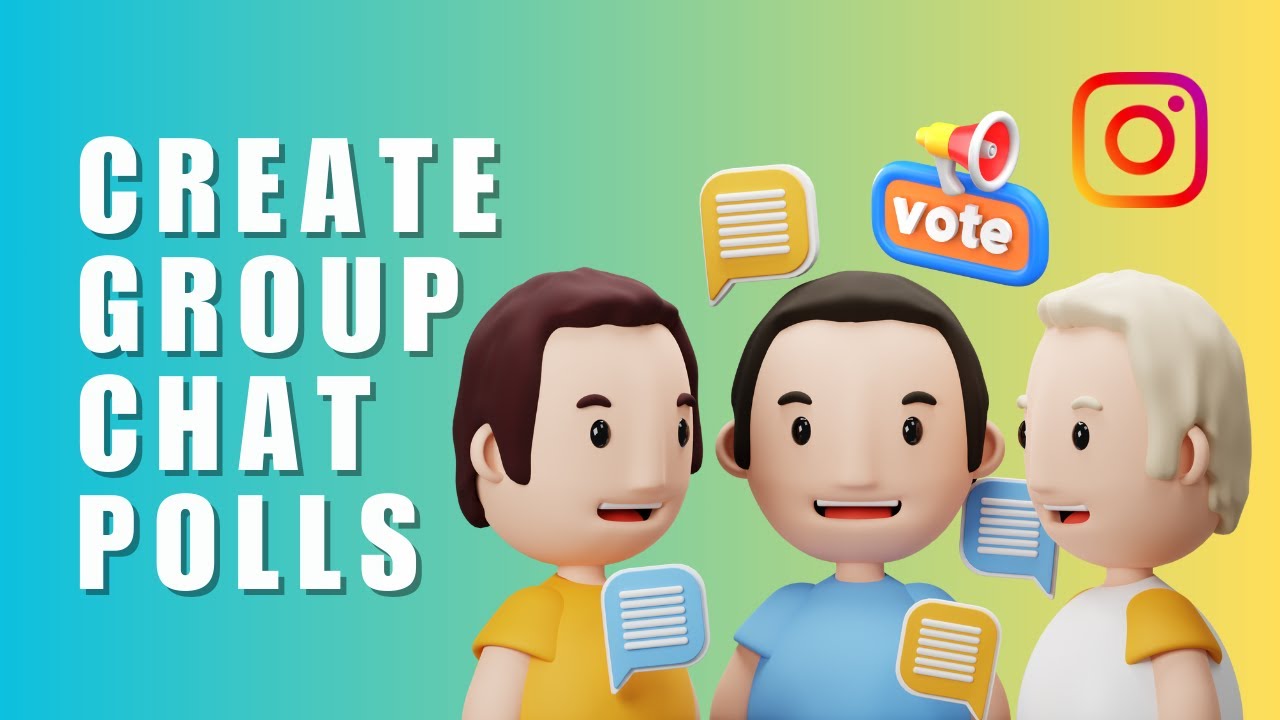 COMPLETE WALKTHROUGH: How To Create Group Chat Polls On Instagram - YouTube