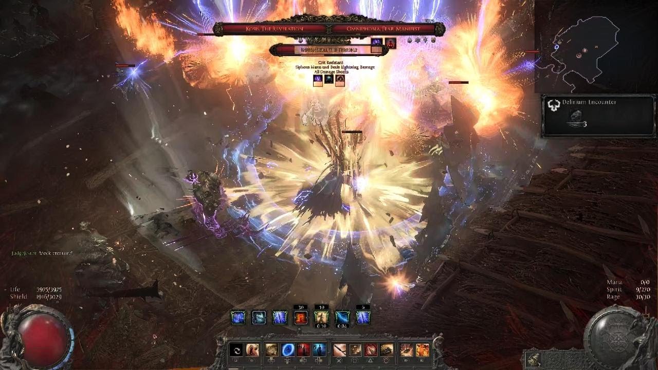 PoE2 Simulacrum T1 Wave 15 - Thanos Titan, Lightning Stampede /Bleed ...
