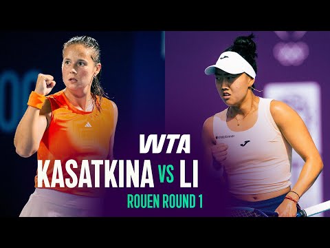 Daria Kasatkina vs. Ann Li | 2026 Rouen Round 1 | WTA Match Highlights