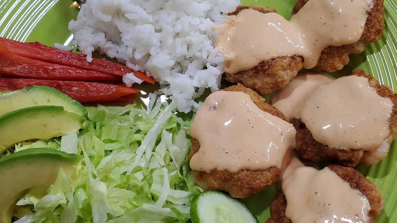 Tortitas de camaron con jaiba ! Fáciles y sabrosas ! con aderezo Mmm😋🥗 ...