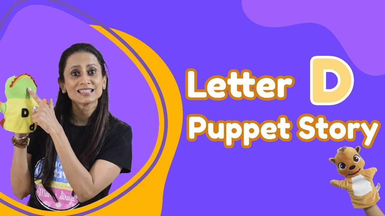 Letter D puppet story | Phonics | Letter Sounds | Alphabets | Phonic ...