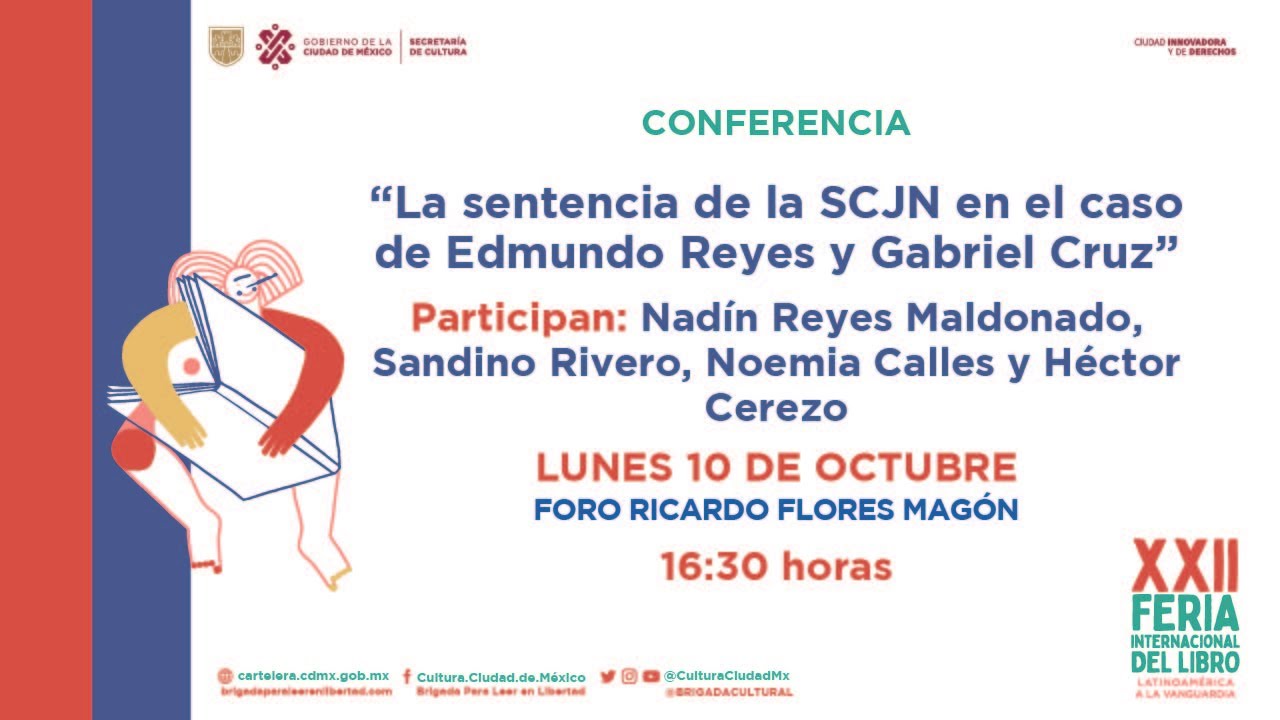 CONFERENCIA La sentencia de la SCJN en el caso de Edmundo Reyes y ...