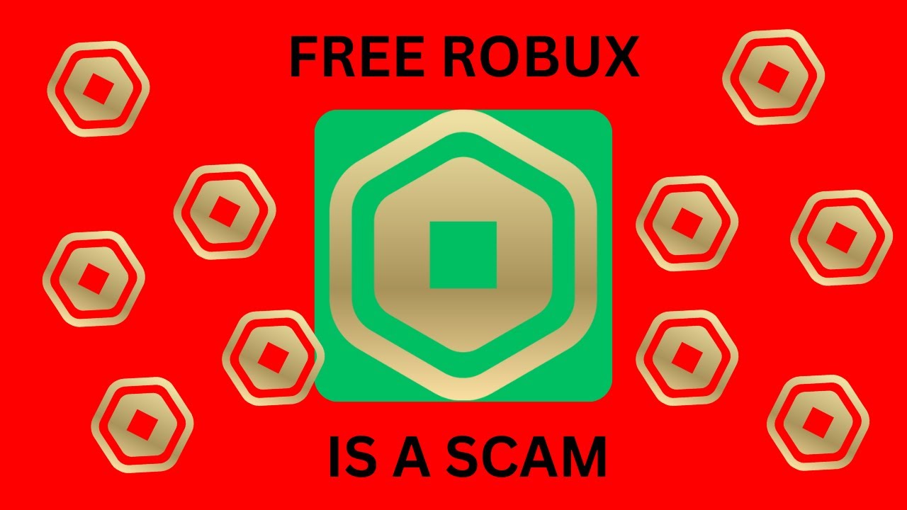 "Free Robux" is a SCAM! - YouTube