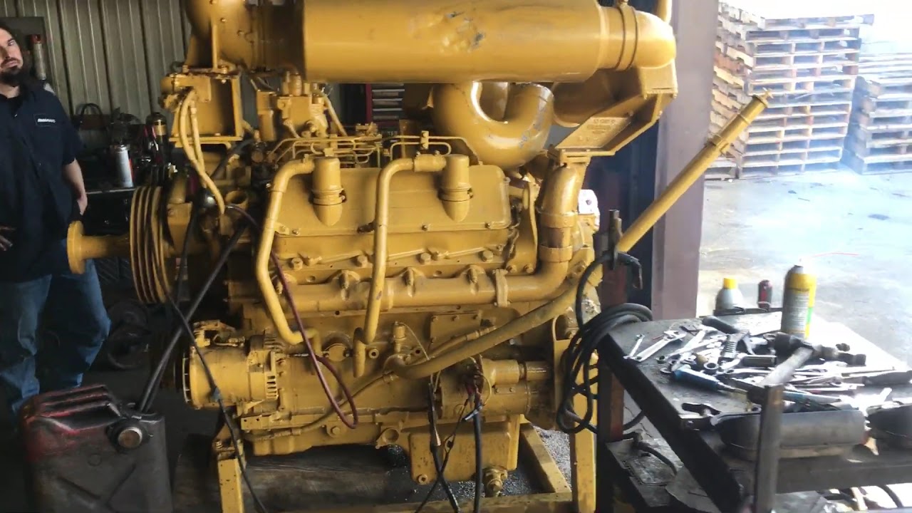 CATERPILLAR-CAT 3408-DI 48W15609 4-03-20 - YouTube
