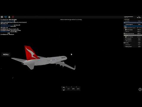 ROBLOX Start Of Qantas Flight - YouTube