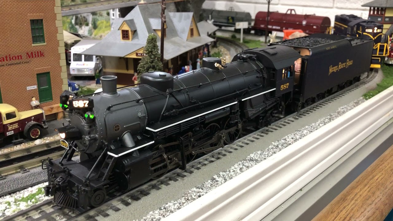 Lionel Legacy NKP 587 Whistle & Bell - YouTube