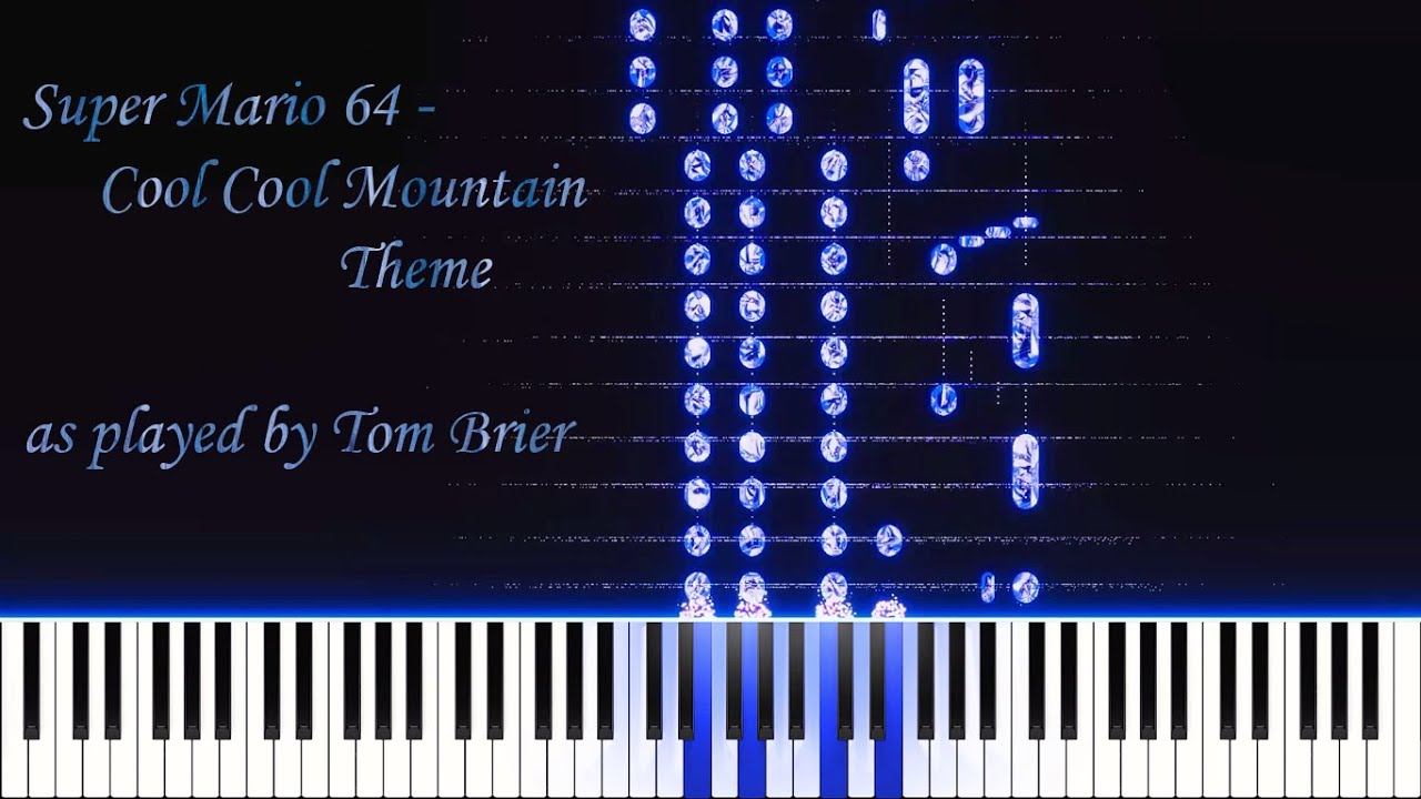 Super Mario 64 - Snow Mountain Theme (as played by Tom Brier) - YouTube
