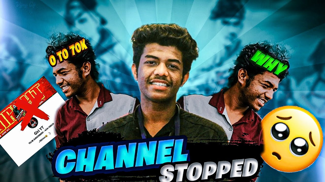 CHANNEL STOPPED🥺BYE BYE ALL🙂0 TO 70K 🤓 - YouTube