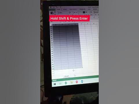 Select cell range in ms Excel with shortcut key|#shorts #viral #computer #reels #tranding - YouTube